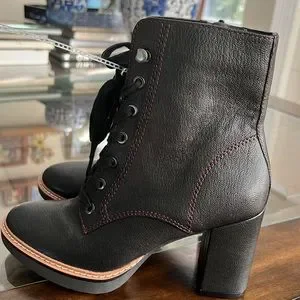 Naturalizer | Shoes | Naturalizer Callie Laceup Leather Bootie | Poshmark